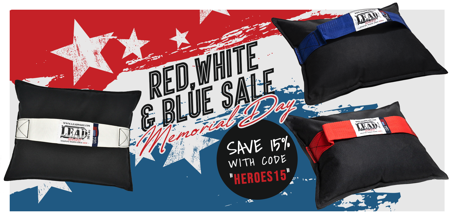 LEAD WAKE™ BALLAST BAGS – LEAD WAKE