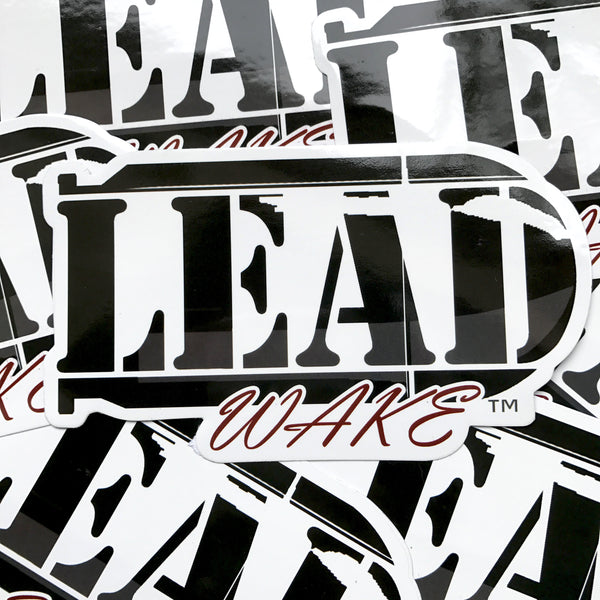 Lead Wake Bullet Sticker Pack – LEAD WAKE